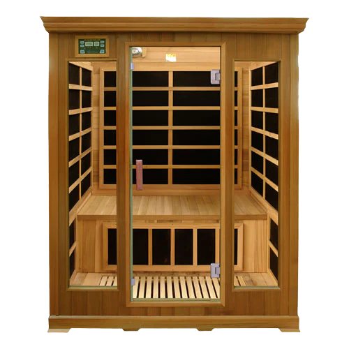 HealthSmart - Red Cedar 3-person Infrared Sauna – InfraTreat